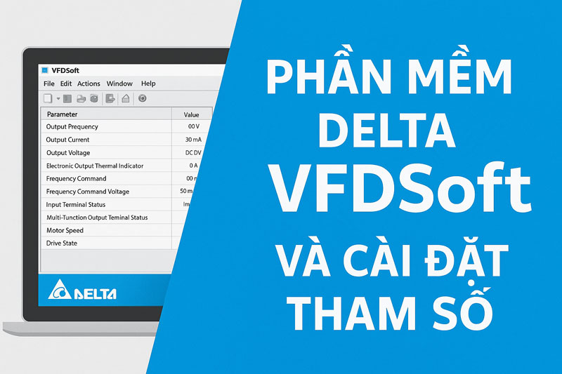 Delta VFDSoft: Hướng dẫn cài đặt tham số chuyên sâu